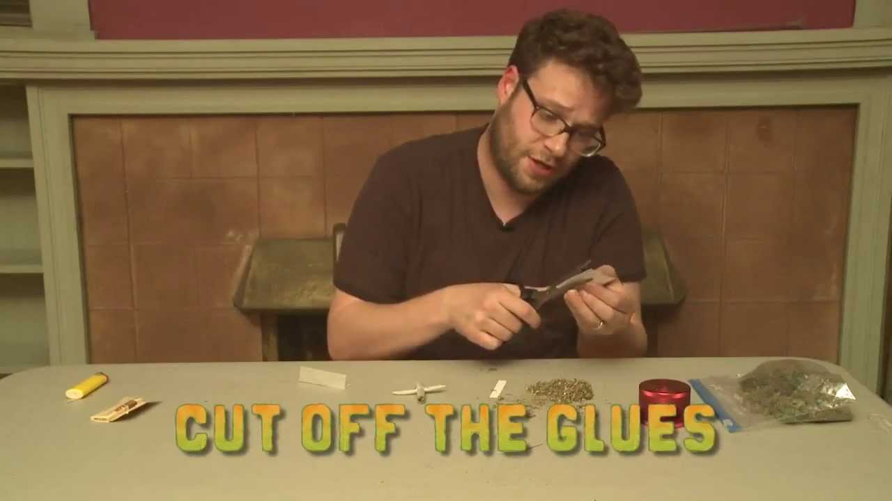 Get Em High » Seth Rogen teaches rolling a Cross Joint