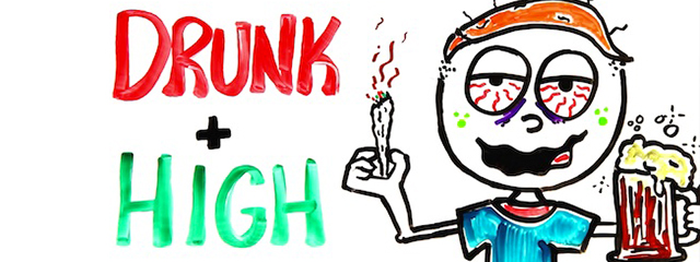 Get Em High » What Happens When You’re Drunk AND Stoned At The Same Time?