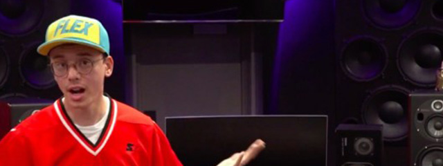 Get Em High » Logic gives a tour of his dope home studio