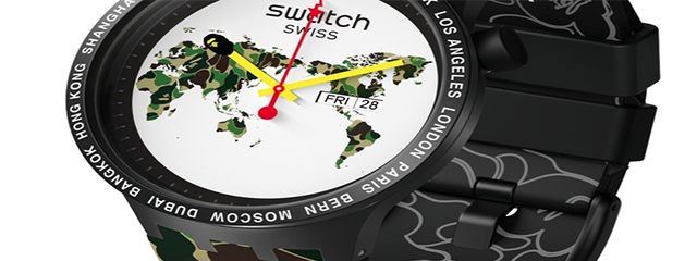 Get Em High » SWATCH x BAPE Collab!